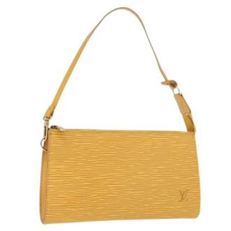 Louis Vuitton Pochette Epi Vintage Pre-owned - Femme - Pre-owned - Jaune - Taille: ONE Size