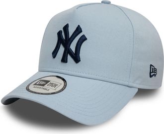 New Era New York Yankees New Era League Essential Eframe Navy White Pastel Blue