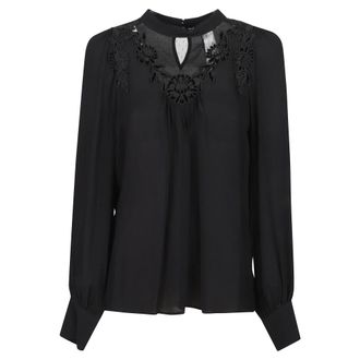 Twinset Damen, Blusen & Hemden, Schwarzk, XLGr&ouml;&szlig;e
