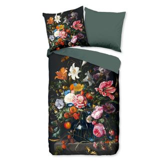 Good Morning Wendebettwäsche Deja Renforcé bunt Größe 1x 155x220 cm + 1x 80x80 cm