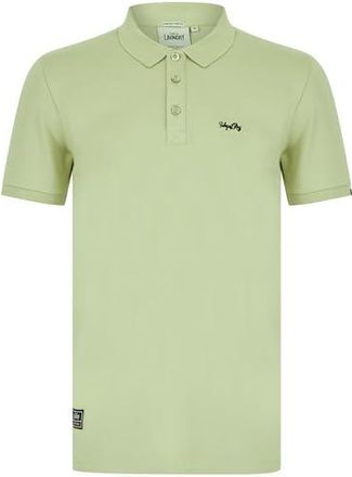 Tokyo Laundry Mortimer 2 Signature Cotton Pique Polo Shirt in Sage Green - Tokyo Laundry - L
