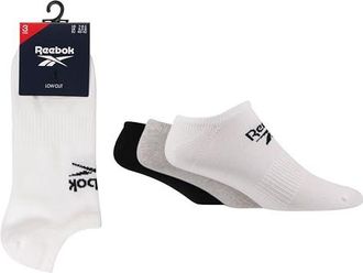 Reebok Chaussettes Core LowCut - Chaussettes Unisexes, Confortables, Coton Respirant, Pour Sport Fitness Quotidien, Epouse la forme du Pied, Lot de 3 Paires,