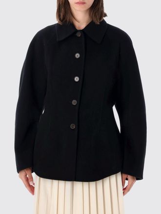 R&oacute;he Manteau-chemise court en laine m&eacute;lang&eacute;e &agrave; coupe slim fit