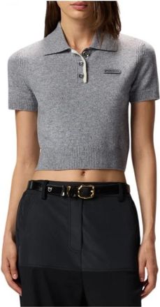 Pinko Pinko, Damen, Strickwaren, Grau, LGr&ouml;&szlig;e