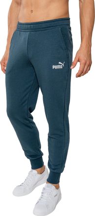 Puma Jogginghose Herren, Trainingshose lang, Sporthose, Baumwolle, Statement Deluxe Edition, Regular Fit, Dark Night, Größe 4XL