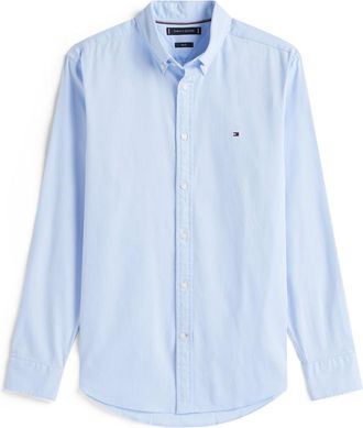 Tommy Hilfiger Hemd mit feiner Struktur und Stretchanteil, Slim Fit in