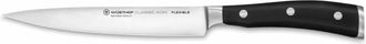 Wüsthof Classic Ikon Filiermesser 16 cm, Schwarz,silber