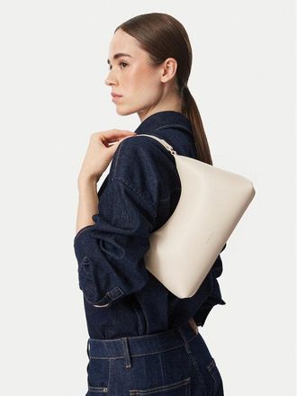 Calvin Klein Handtasche Foil Logo Small Shoulder Bag LV04F3890G Creme