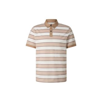 Bogner Piqu&eacute;-Polo-Shirt Timo f&uuml;r Herren - Beige/Off-White - XXL