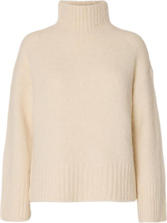 Selected Slfgabriella Ls Knit High Neck Noos