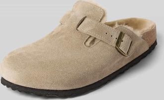 Birkenstock Hausschuhe aus echtem Leder Modell Boston