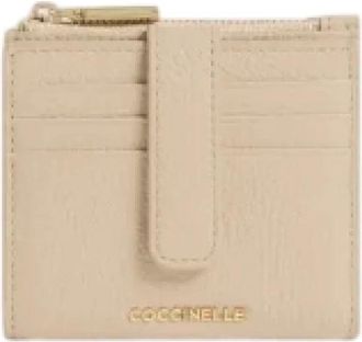 Coccinelle Femme, Accessoires, Beige, Taille: ONE Size Metallic Soft Mini Wallet