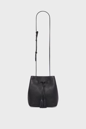 Gerard Darel Sac seau en cuir - Mini Saxo 2 - Noir