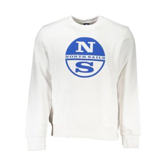 North Sails Compass Logo Sweatshirt - - Sweatshirts & Hoodies - Herren - Wei&szlig; - 2XL
