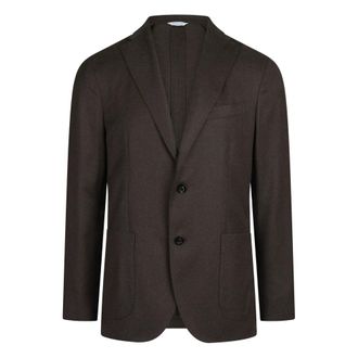 Boglioli Drei-Knopf-Blazer - - Jackets - Herren - Braun - S