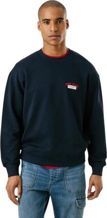 Pepe Jeans London Homme, Sweatshirts et sweats &agrave; capuche, Bleu, Taille: 2XL Mason SweaT-shirt