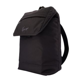 Kenzo Mens Nylon Backpack Black