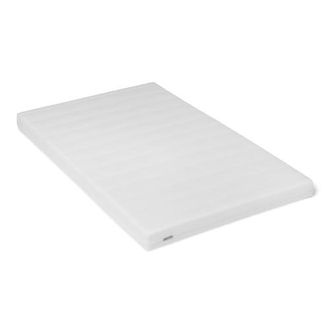 Amazon Basics Matelas en Mousse Confortable, H3, Fermeté Moyenne, Certifié Oeko-Tex, Housse Lavable, Hauteur 13cm, Taille 120cm x 200cm