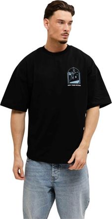 Off the Pitch Homme, Tops, Noir, Taille: XS Passage T-Shirt