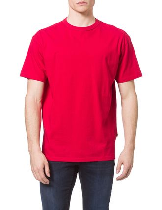 Urban Classics Herren Organic Basic Tee T-Shirt, Cityred, 5XL