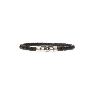 Ferragamo Geflochtenes Armband - - Accessories - Herren - Schwarzk - ONE SIZE