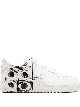 Nike baskets Air Force 1 07/ Supreme/ Comme des Gar&ccedil;ons - Blanc