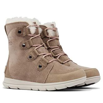 Sorel Explorer Joan Waterproof bottes dhiver imperm&eacute;ables pour femme, Marron (Ash Brown), 36 EU