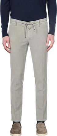 Mason's Pantalon Chino Jogger Milano - Homme - Pantalons - Gris - Taille: XL