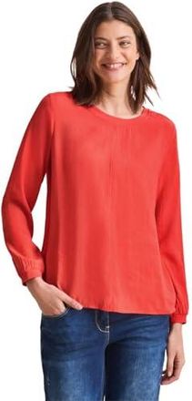 Cecil B345432 Chemisier &agrave; col Rond, Juicy Orange, XXL Femmes