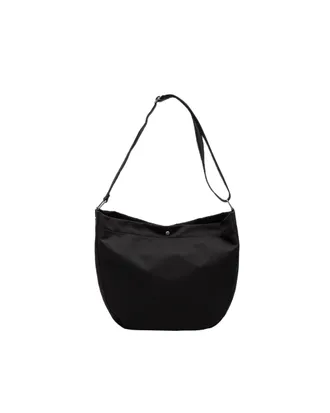 A.P.C. Womens Shoulder Bag Journal Small Black Polyester