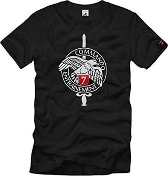 Copytec 36482 Insigne Commando Entrainement 7 Commando Commando Commando Entrainement T-shirt - Noir - X-Large