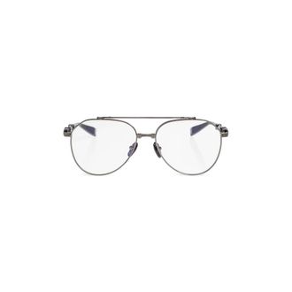 Balmain unisex, Accessoires, Gris, Taille: ONE Size Brigade VII Optical Frame