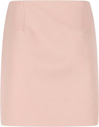 Chlo&eacute; Satin Mini Skirt