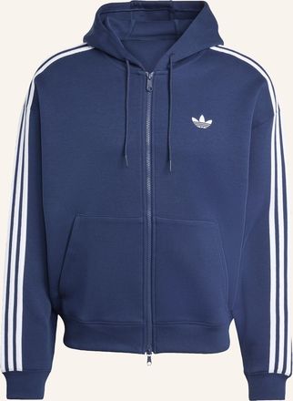 adidas Originals Adidas Originals Adidas Adicolor Spacer Oversized Kapuzenjacke blau