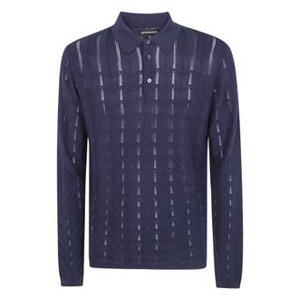 Emporio Armani Homme, Tops, Bleu, Taille: L Polo Chemises