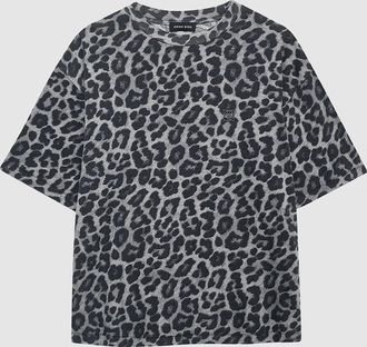 Anine Bing Tee Shirt Cohen Leopard
