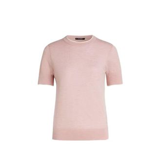 Karl Lagerfeld Pull manches courtes en laine