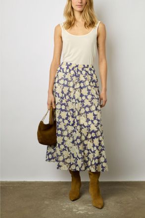 Gerard Darel Jupe en voile de coton - DOROTHY - Lipstick