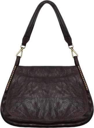 Campomaggi Femme, Sacs, Brun, Taille: ONE Size Enza Shoulder Bag