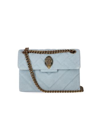Kurt Geiger SAC &Agrave; BANDOULI&Egrave;RE KENSINGTON BLEU CLAIR KURT GEIGER