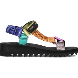 Kurt Geiger Bunte Regenbogen Sandalen f&uuml;r Frauen - - Shoes - Damen - Mehrfarbig - 41 EU