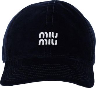 Miu Miu Logo Baseball Cap
