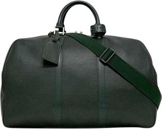 Louis Vuitton unisex, Pre-owned, Vert, Taille: ONE Size Sac Week-end Pre-owned