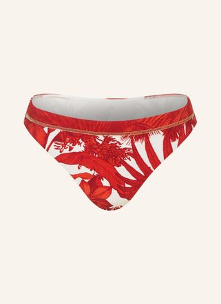 Maryan Mehlhorn Maryan Mehlhorn Basic-Bikini-Hose Palmaria Mit Glitzergarn rot