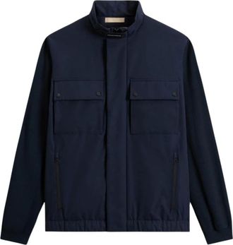 Woolrich Homme, Vestes, Bleu, Taille: S Veste Hybride Deux Couches