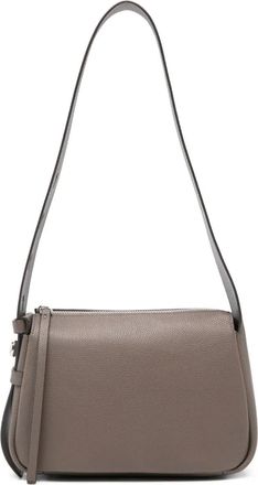 Tory Burch Schultertasche aus Leder - Grau