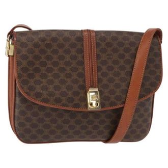 Celine Sac bandouli&egrave;re vintage Pre-owned - Femme - Pre-owned - Brun - Taille: ONE Size