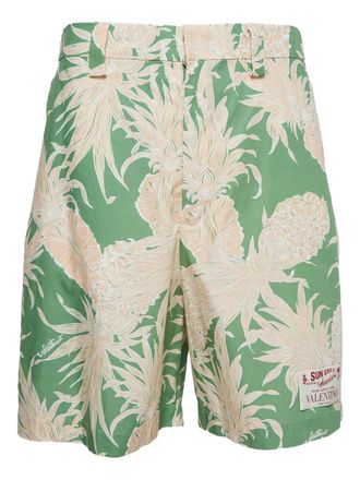 Valentino Garavani short &agrave; imprim&eacute; graphique - Tons neutres