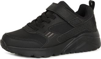 Skechers 403671l BBK Sneaker, Schwarzer synthetischer schwarzer Rand, 27 EU