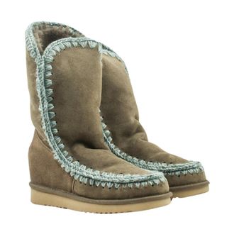 Mou Gem&uuml;tliche Winterstiefel - - Shoes - Damen - Beige - 38 EU